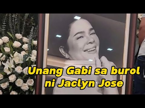 Unang gabi ng Burol ni Ms.Jaclyn Jose dinagsa ng mga kaibigan sa ...