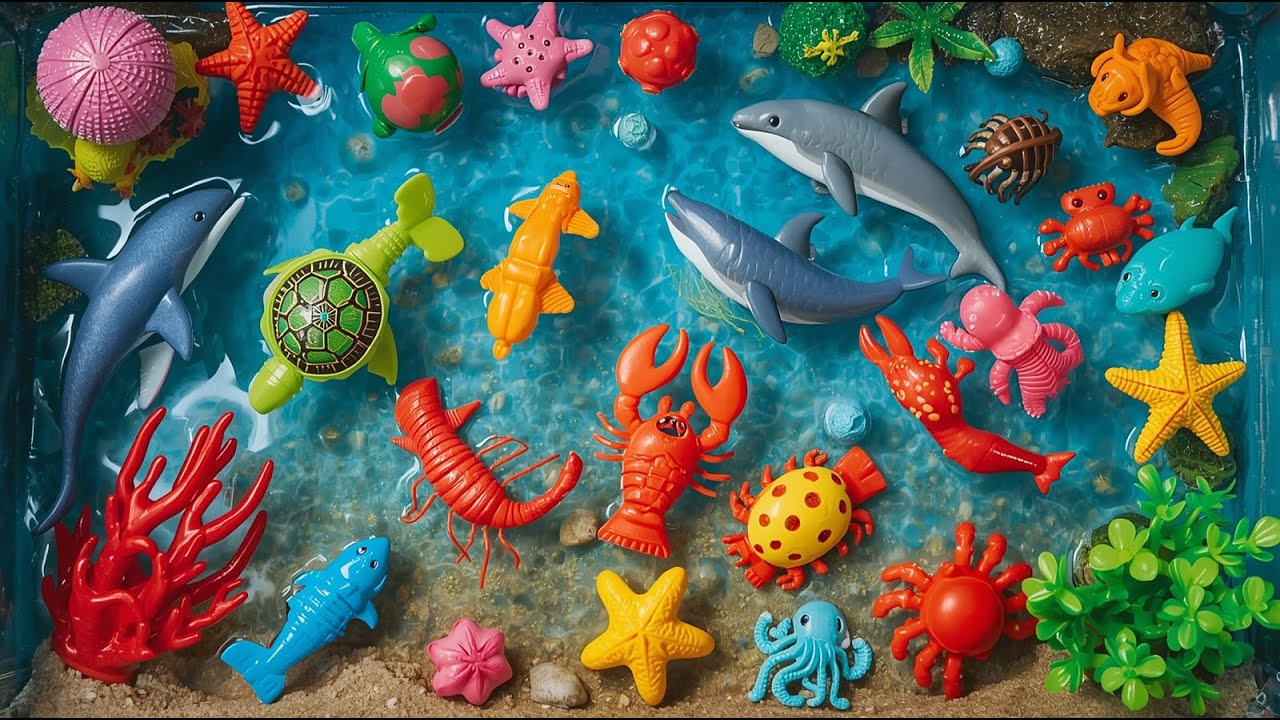 Ocean Life Encyclopedia: 100 Creatures of the Sea - YouTube