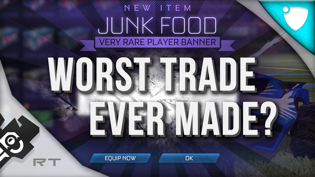 Rocket League | Worst Trade Up EVER! (Very Rare Player Banner) - YouTube
