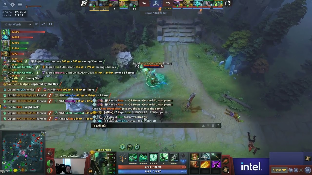 Liquid.Boxi chat all Come pls - Liquid vs Nigma - YouTube