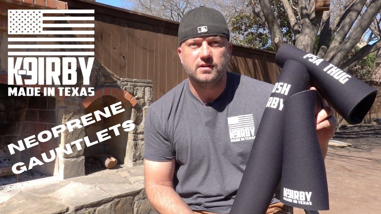 Kirby K9 Neoprene Gauntlets - YouTube