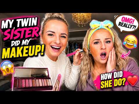 My Twin Sister Does My Makeup 💄👯‍♀️ | Did She Nail It? #FYP #TwinChallenge #look #sister #usa