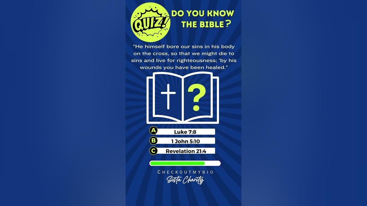 Bible Trivia - Bible Quiz Old & New Testament Quiz - #youtubeshorts ...