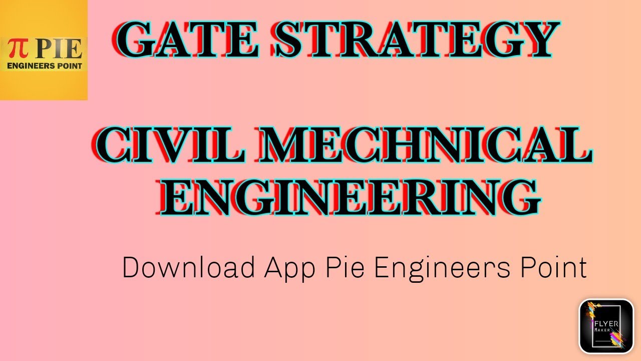 Strategy for GATE exam learn at pie Engineers Point - YouTube