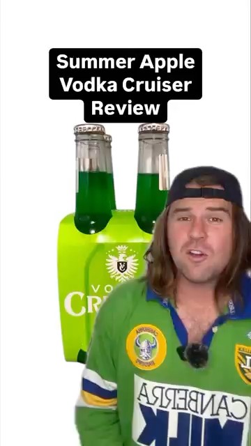 Summer Apple Vodka Cruiser Review #russeats #vodkacruiser #australia # ...