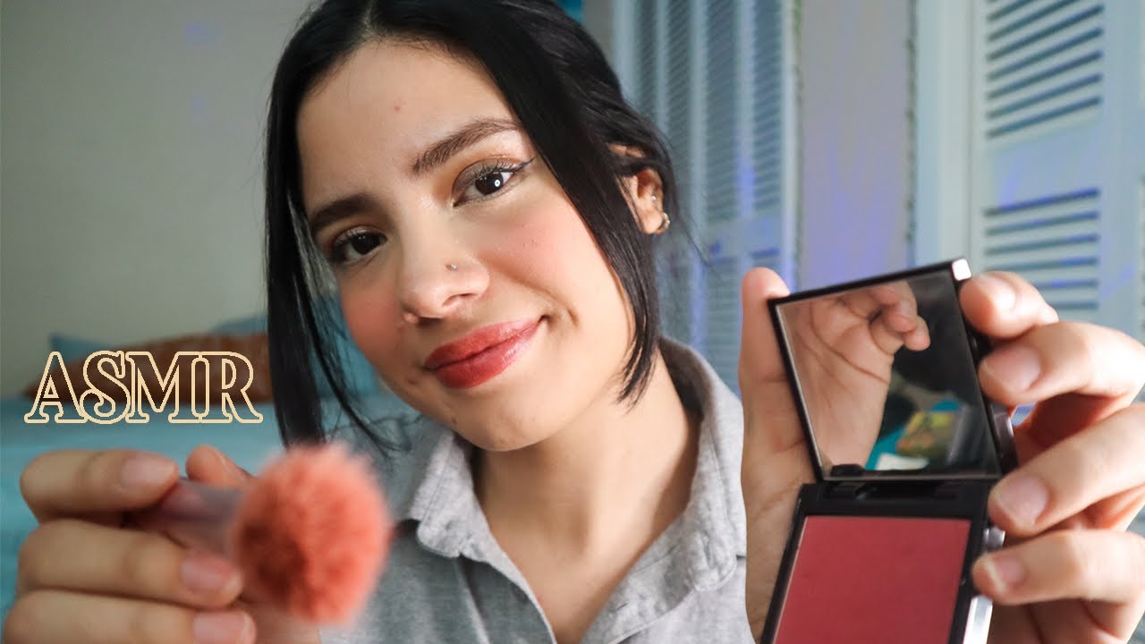 ASMR Fast Personal Attention doing your Makeup Roleplay 💋 - YouTube