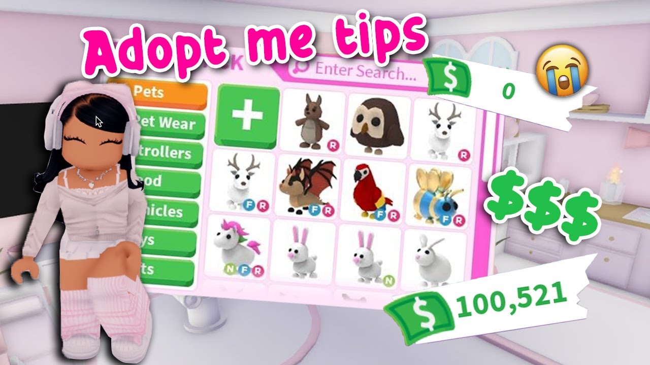 ୨୧ How to grind in Adopt me !! tips & tricks 2025 ୨୧｡‧ | Roblox ...