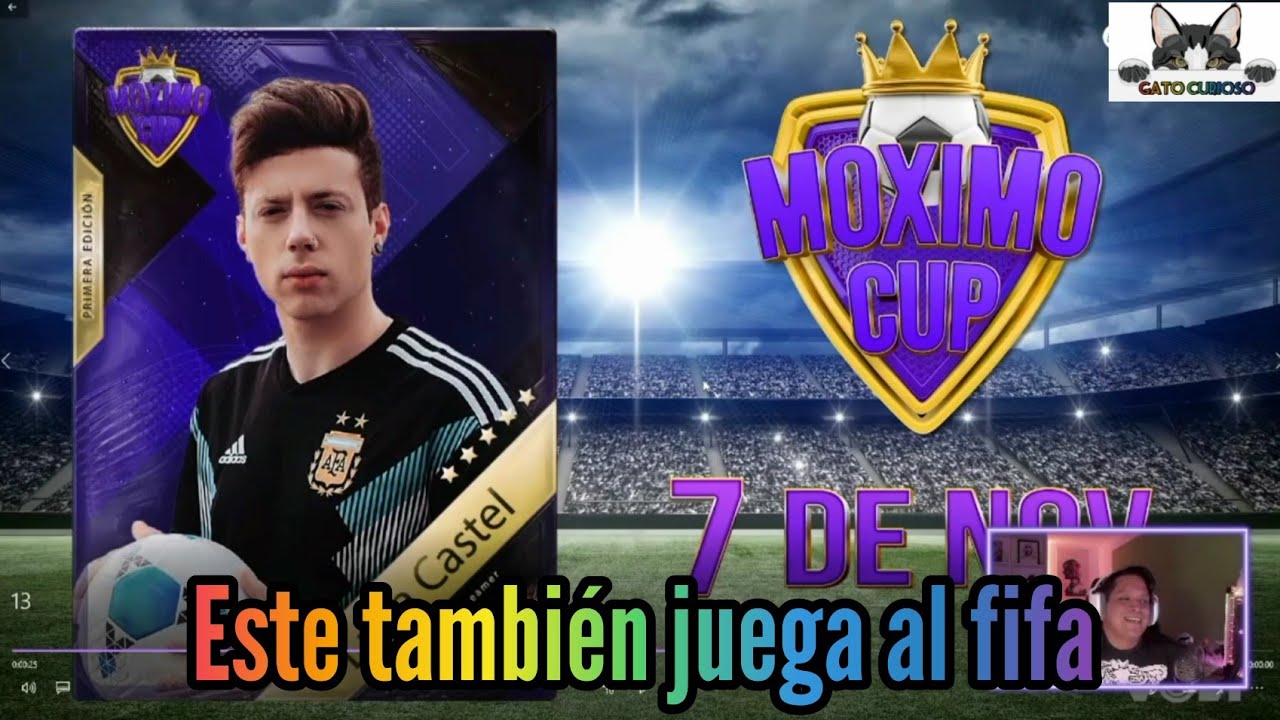 Luca Castel es el terceavo participante de la Moximo cup - YouTube