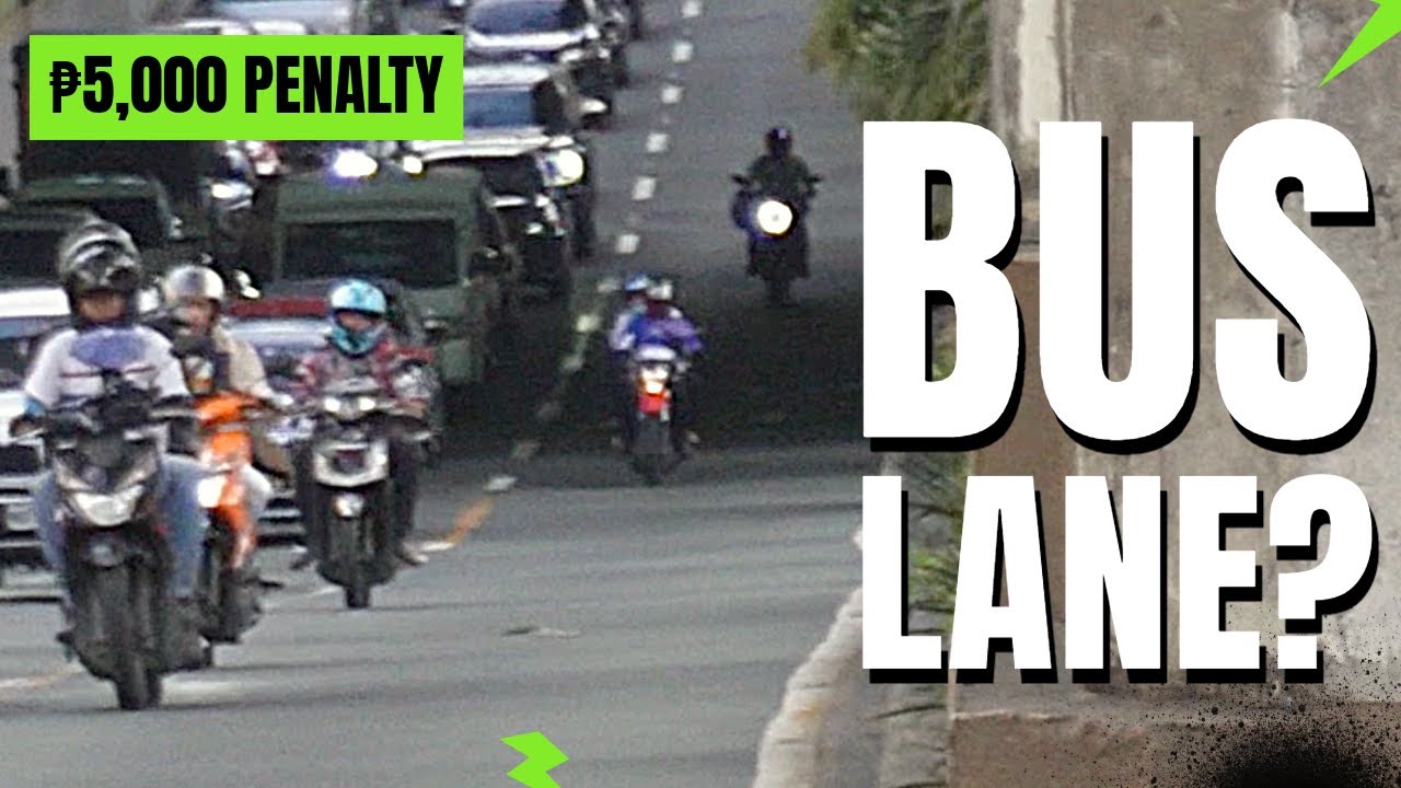Bus lane violators multiply - YouTube