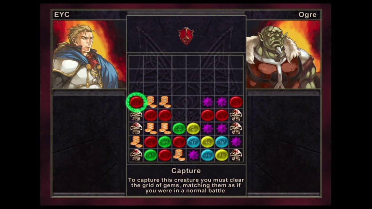 Capture an Ogre - Puzzle Quest: Challenge of the Warlords - PS4 - YouTube