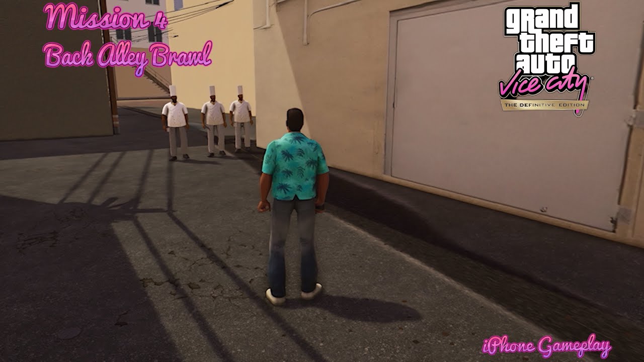 Mission 4 Back Alley Brawl GTA Vice City Definitive Edition Mobile ...