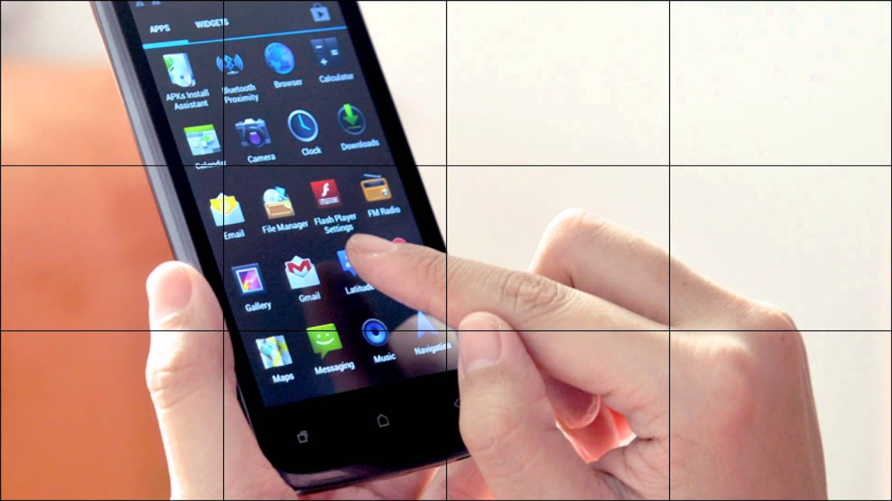 Android 4.0 Dual Core Phone 4.5 Inch Screen - YouTube