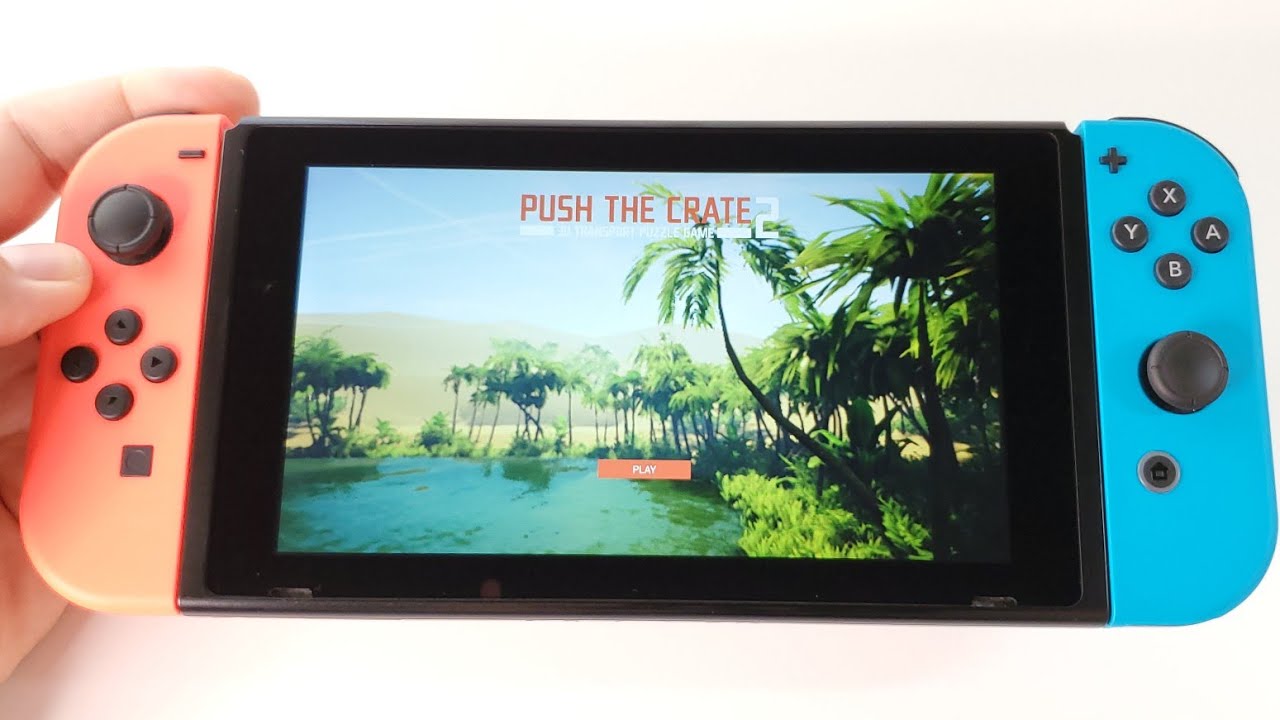 Push the Crate 2 | Nintendo Switch handheld gameplay - YouTube