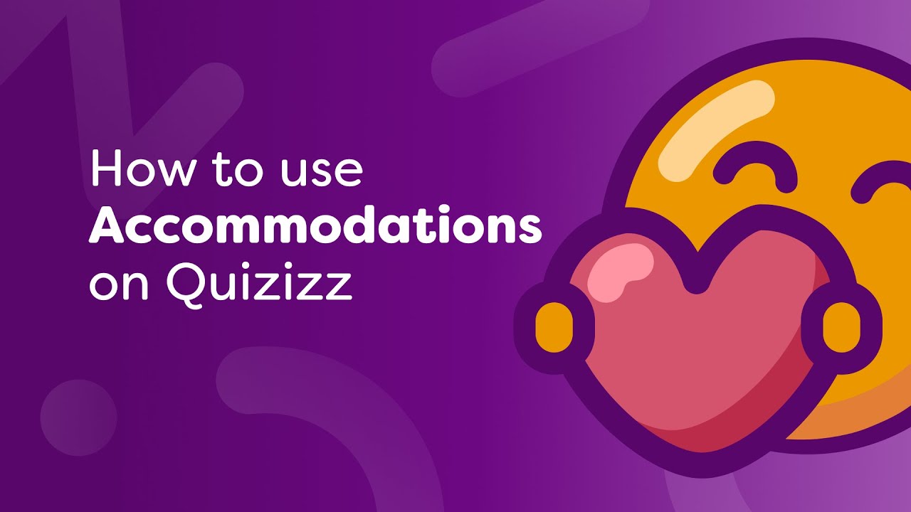 How to use Accommodations on Quizizz in 45 seconds 🍎 - YouTube