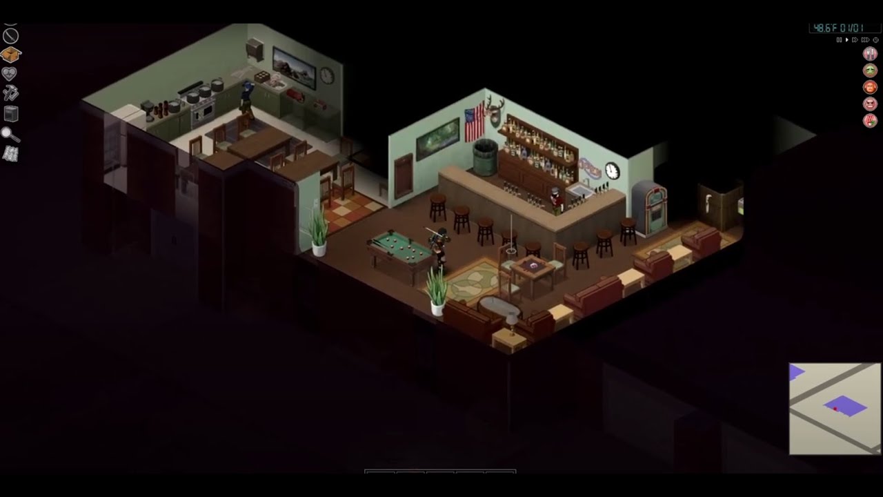 Project Zomboid My Rosewood Fire Station Base (no mods) - YouTube