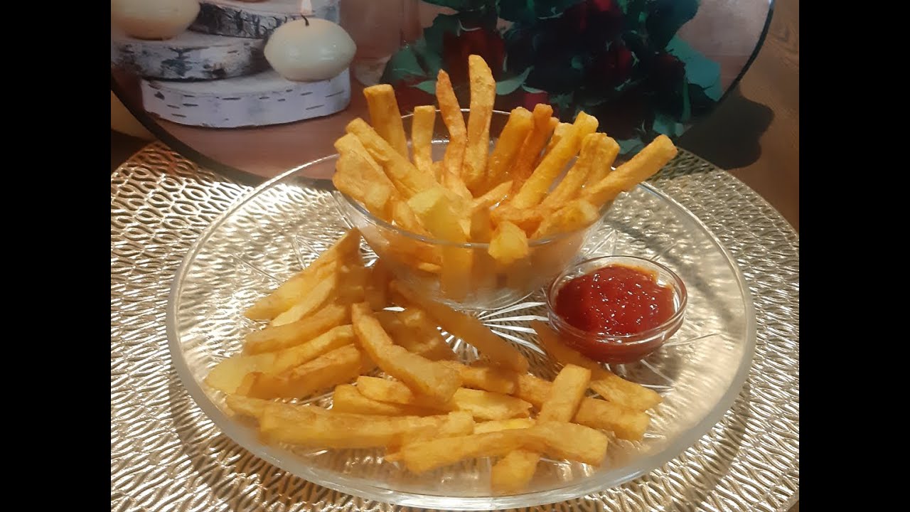 French Fries Recipe / Potato Sticks / How to make Crispy French Fries ...