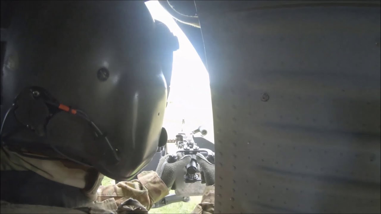 Blackhawk Door Gunner Training - YouTube