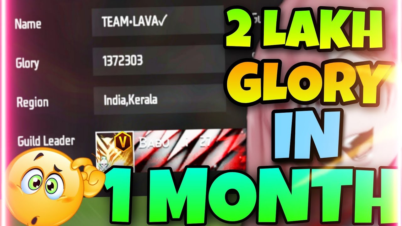 HOW TO INCREASE GLORY OF GUILD IN FREE FIRE 🔥 || GUILD GLORY KAISE BADHAYE || GUILD GLORY FREE ...