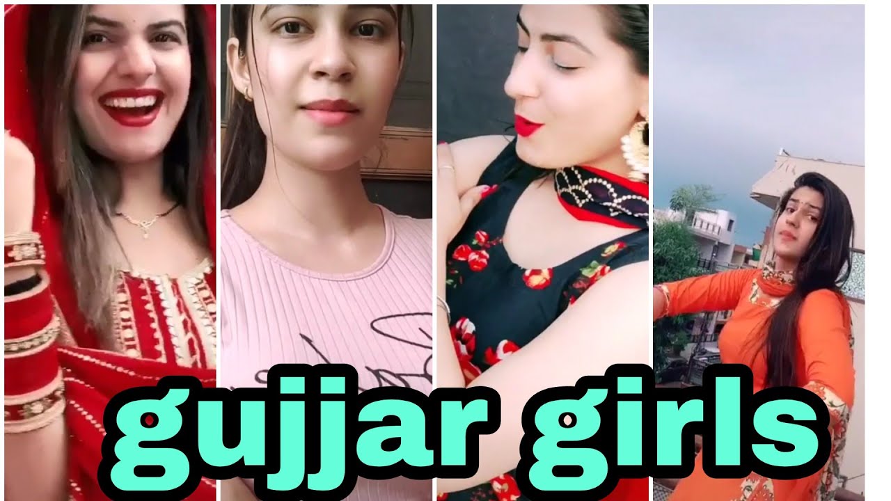 म्हारी दबंग गुजरी || tiktok trending gujjar girls on haryanvi song's ...