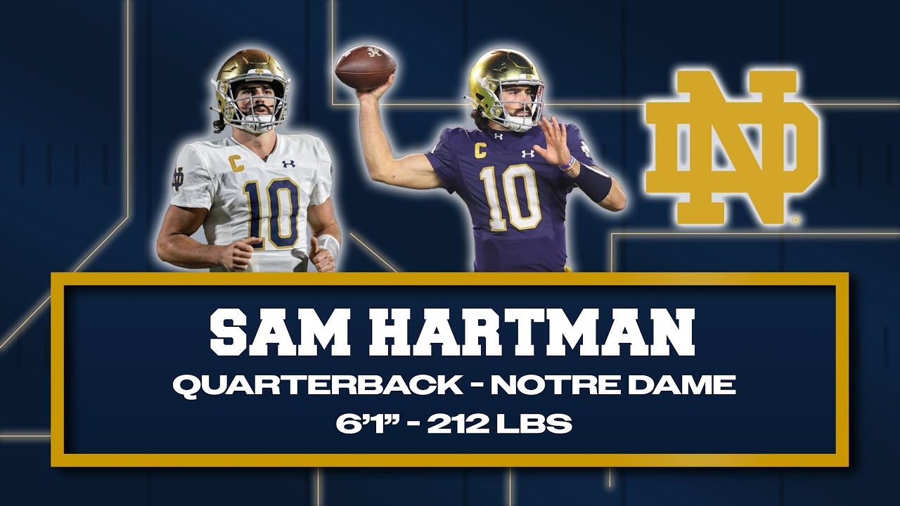 Sam Hartman - NFL Prospects in Less Than Three Minutes - YouTube