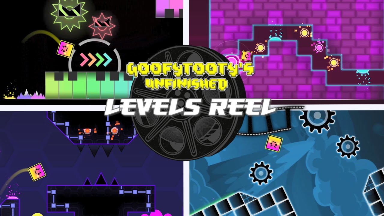 My Unfinished GD Levels Reel - YouTube