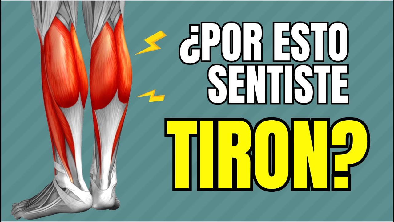 ESTO DEBES SABEr del tirón detrás de la pantorrilla - YouTube