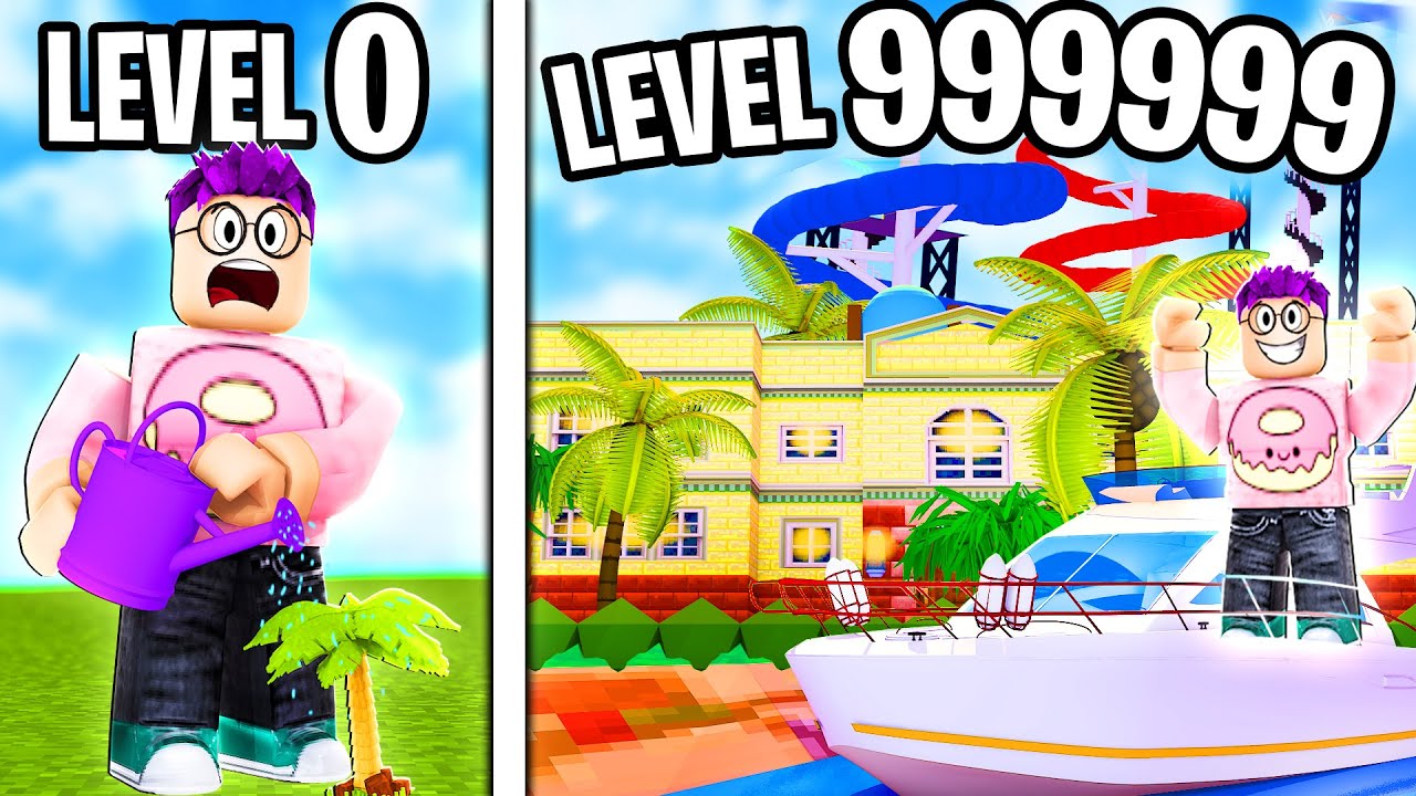 Can We Build A LEVEL 999,999,999 ROBLOX TROPICAL RESORT?! - YouTube