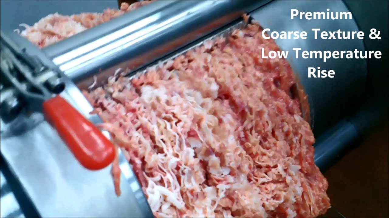 PDE 250 Running Chicken Carcass & Necks - YouTube