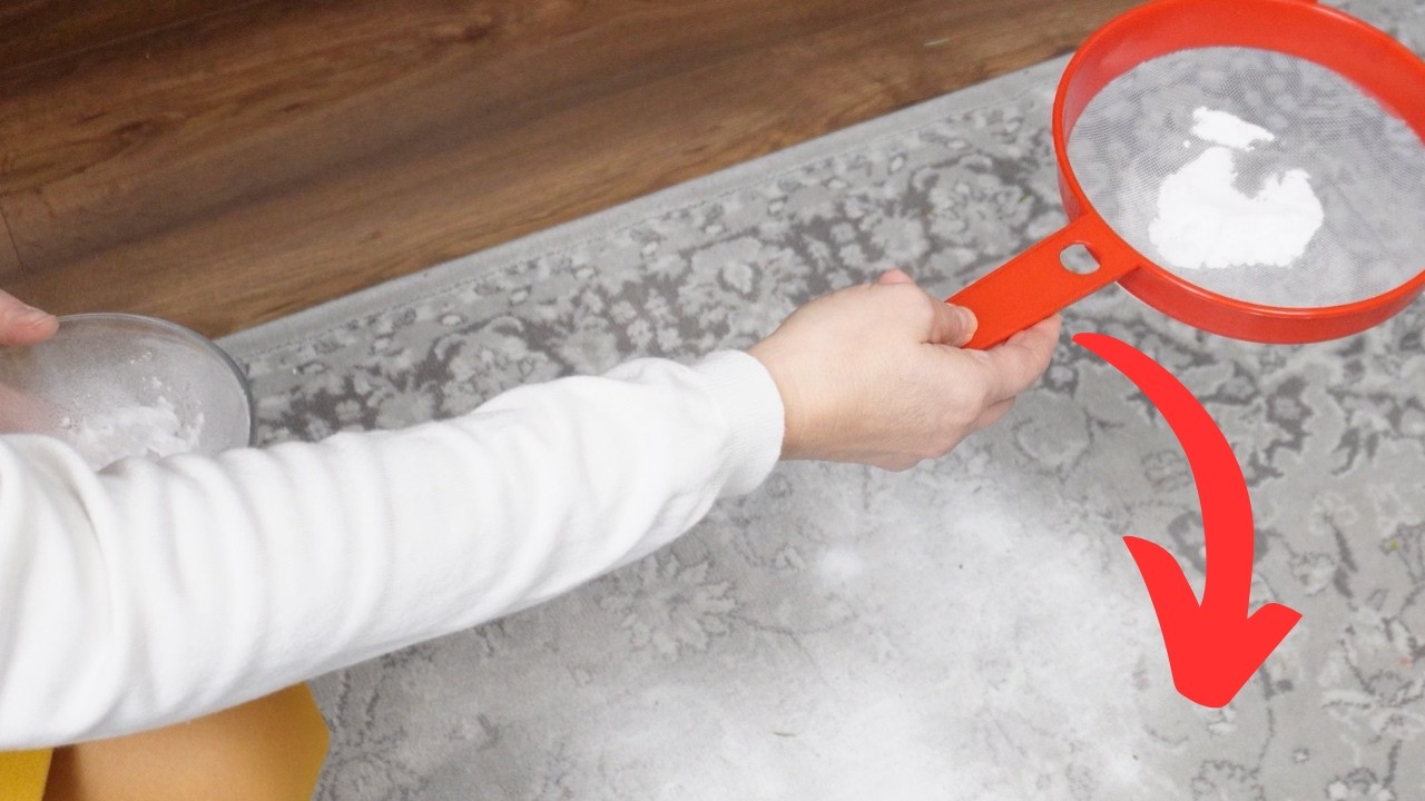 Sprinkle it on your carpet It works better than a wet vacuum - YouTube