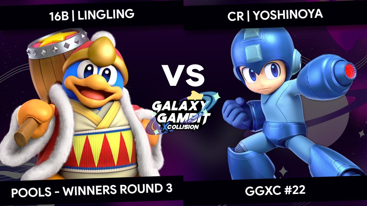 GGxC 22 - LingLing (King Dedede) Vs Yoshinoya (Mega Man) - Pools ...