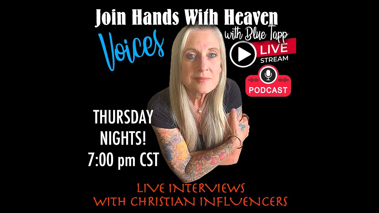 New Weekly Livestream Show!! Blue Tapp LIVE! VOICES... Every Thursday ...