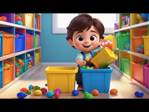 Let’s Clean Up the Mess Together | Tidy-Up Song for Toddlers | Fun ...