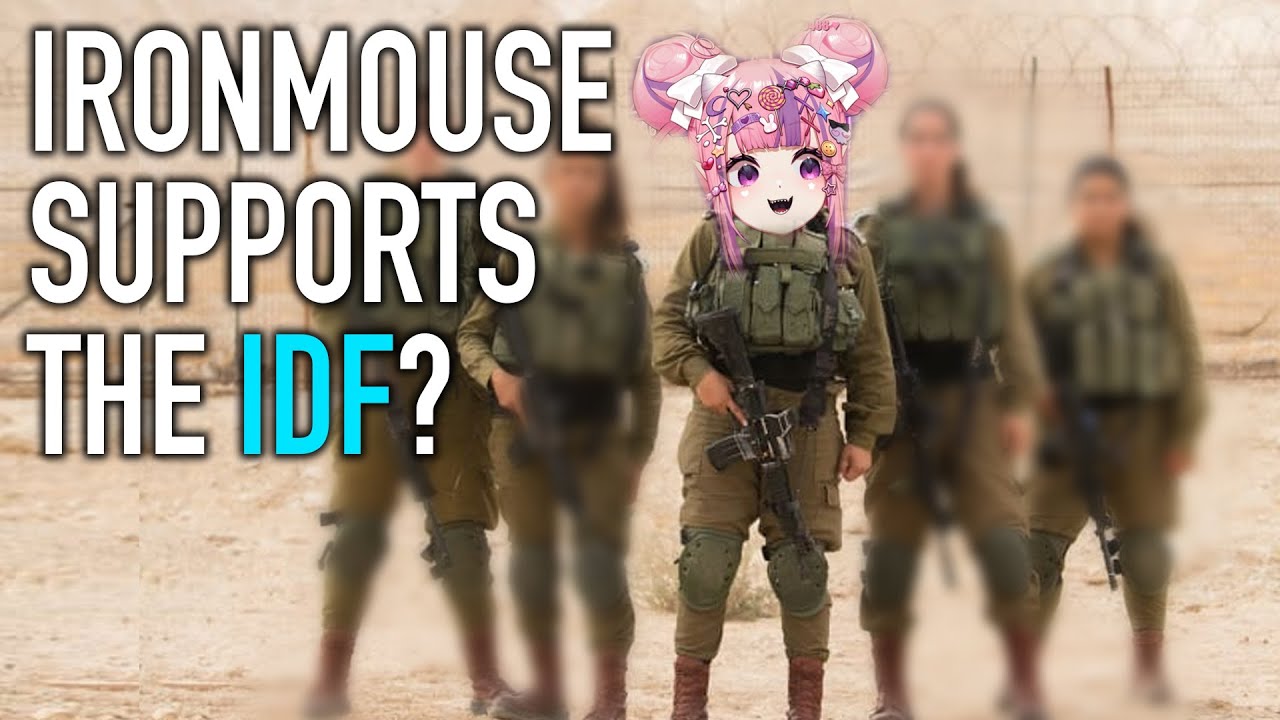 IronMouse Sparks Twitter Drama for Supporting the IDF - YouTube