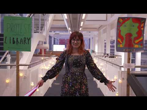 Ellen Moran - Poetry and Protest Library - YouTube