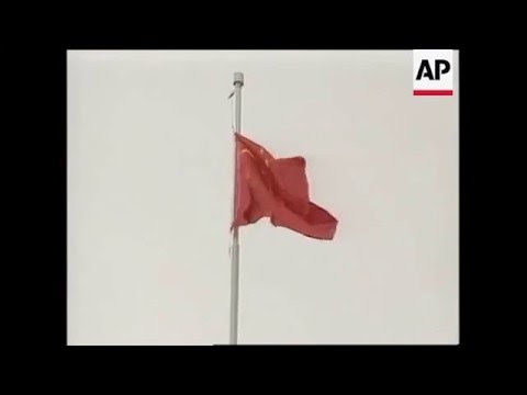 Chinese Anthem - Hong Kong, First Chinese National Day Flag Raising Ceremony