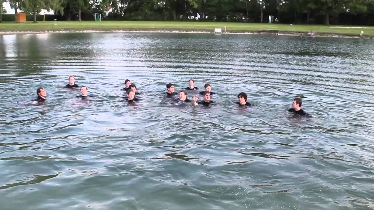 Cold Water Challenge 2014 - Wasserwacht Thannhausen - YouTube