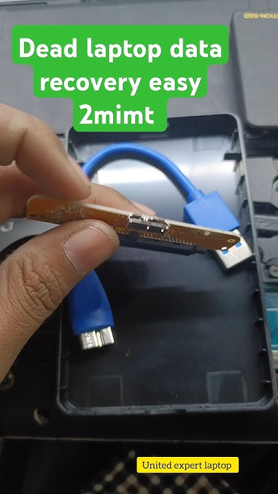 How to Recover Data From Laptop Hard Drive Easy 2mint #2025 - YouTube