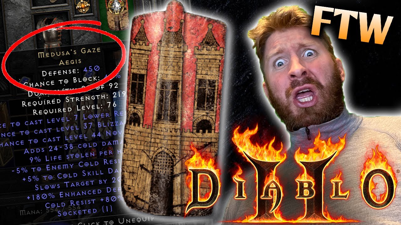 HIDDEN GEM SHIELD is GODLY | Diablo 2 Resurrected - YouTube