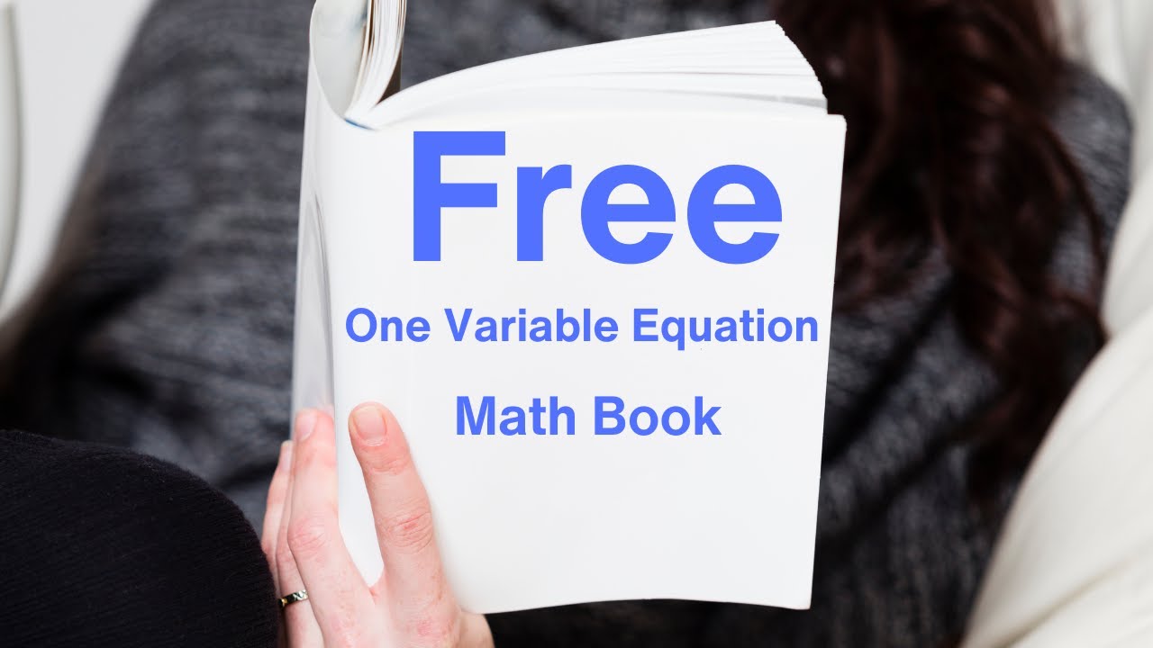 One Variable Multi Step Integers Equation, For Grades 9+, Ages 14+, 20 Problems, Version 1 - YouTube