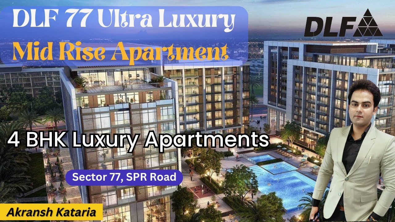 🤴DLF Ultra Luxury Mid Rise Apartment | DLF New Launch on SPR Road 🚀 ...