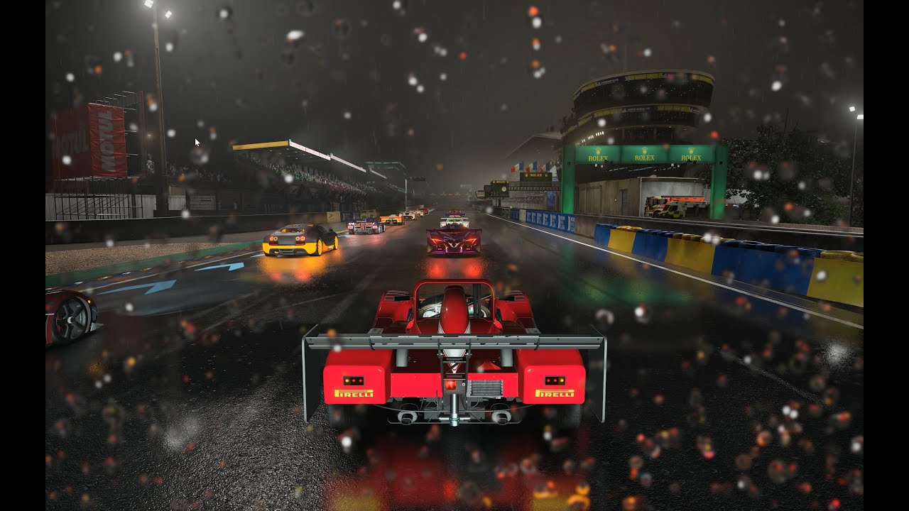 Forza Motorsport Ferrari 333 SP Le Mans Rainstorm Weather Gameplay 4K ...
