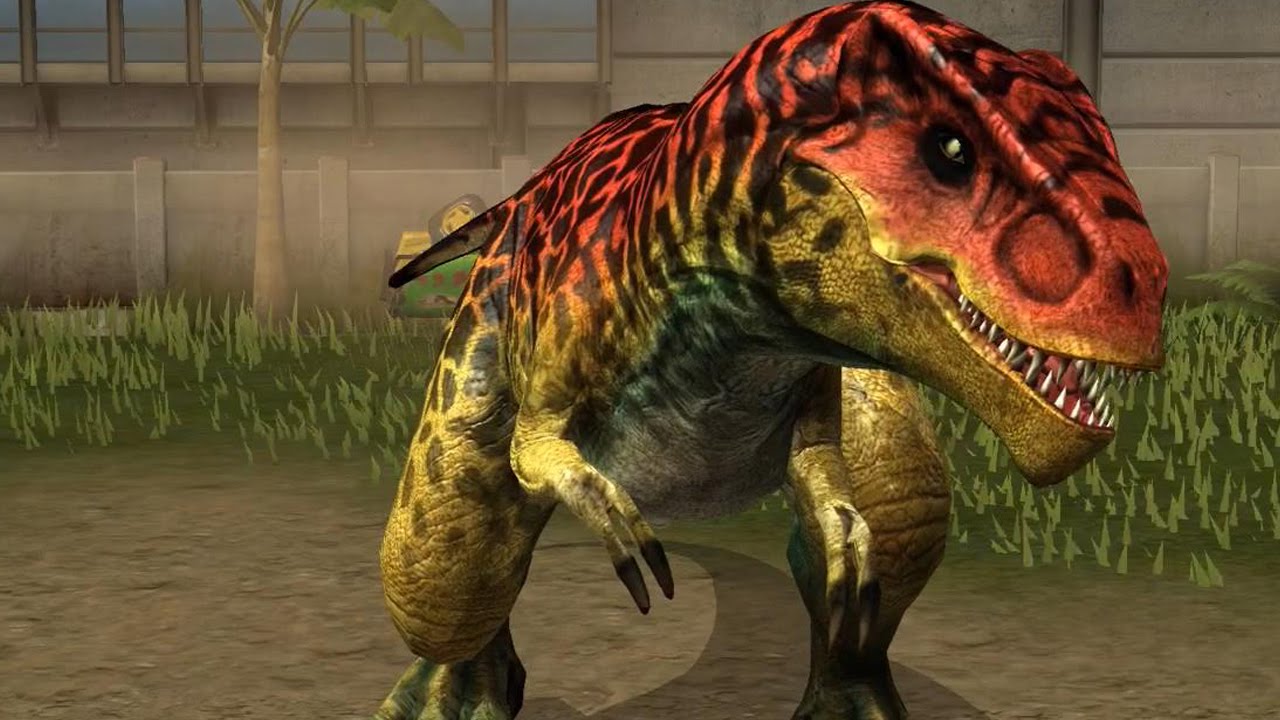 Jurassic World - The Game - Allosaurus [Evolution 3] - YouTube