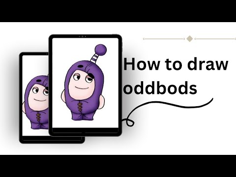learn step by step to draw oddbods#arthub #stepbyste #cartoon # ...