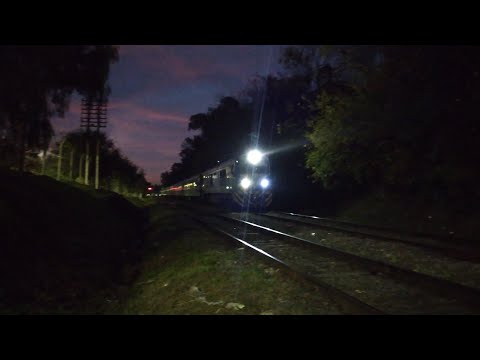 Tren Local pasando por Bella Vista rumbo Retiro - Linea San Martin 09-05-2022