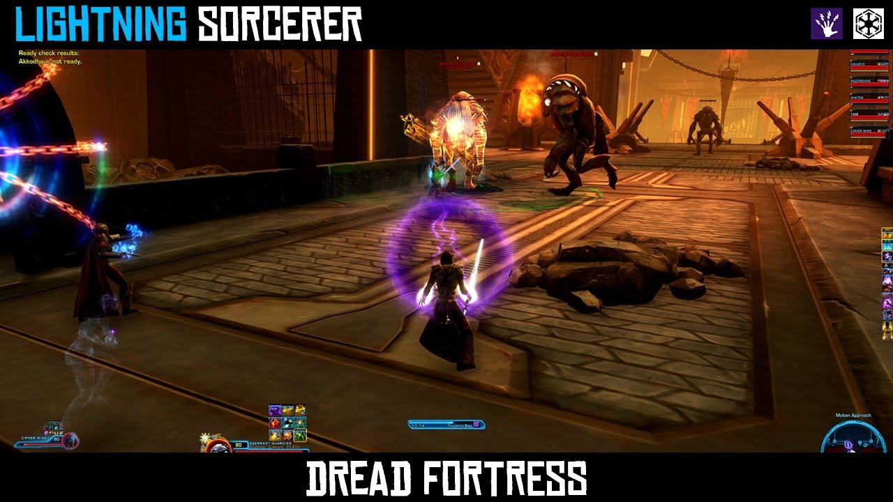 Star Wars The Old Republic - Dread Fortress Complete Playthrough - YouTube