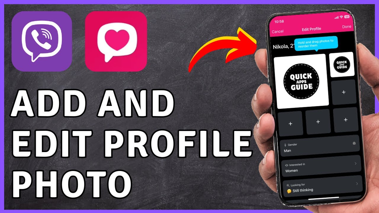 How to Add and Edit Your Viber Dating Profile Photos | Viber Tutorial ...