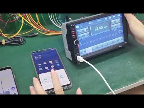 7018B熱銷7寸高清車載MP5播放器藍牙汽車音響多功能壹體機收音機