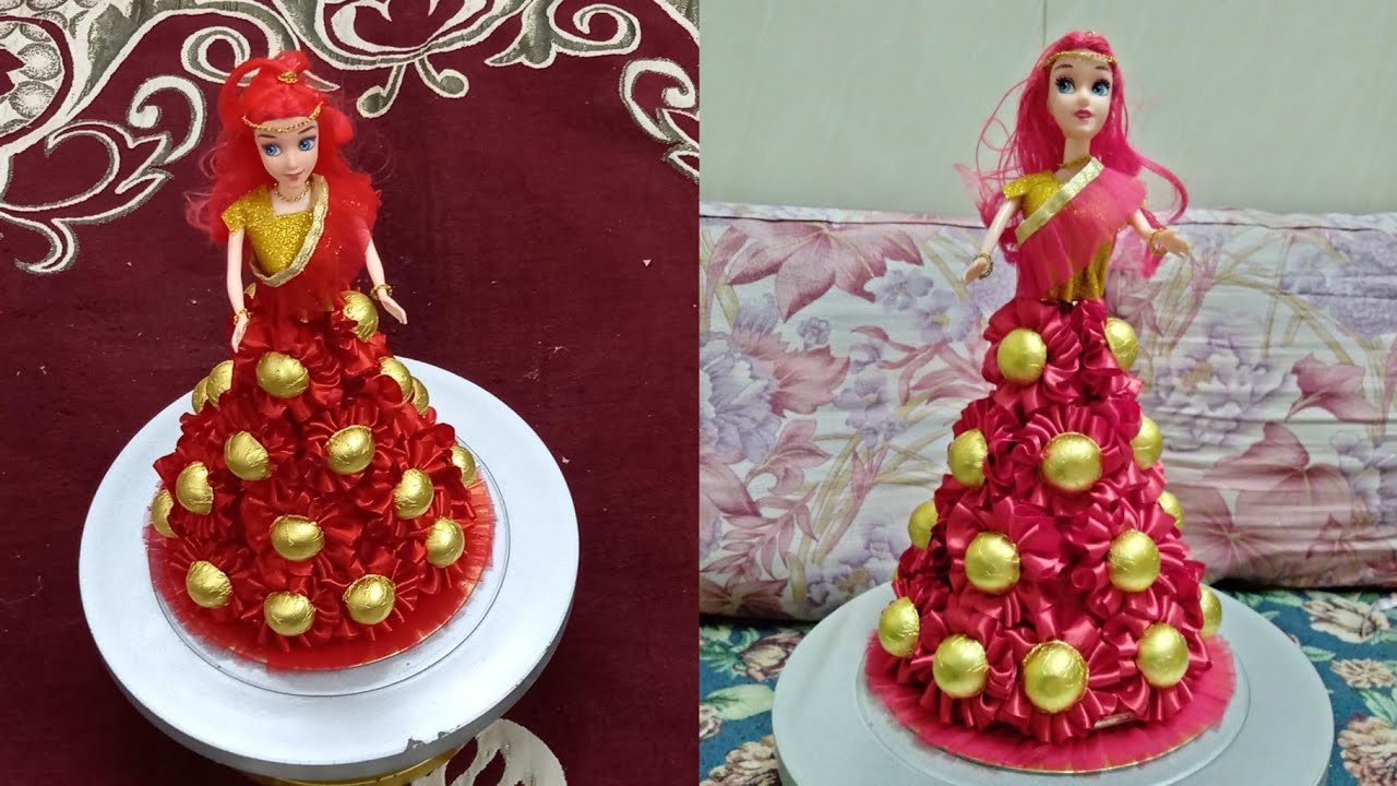 DIY-How To Make Chocolate Doll Bouquet - YouTube