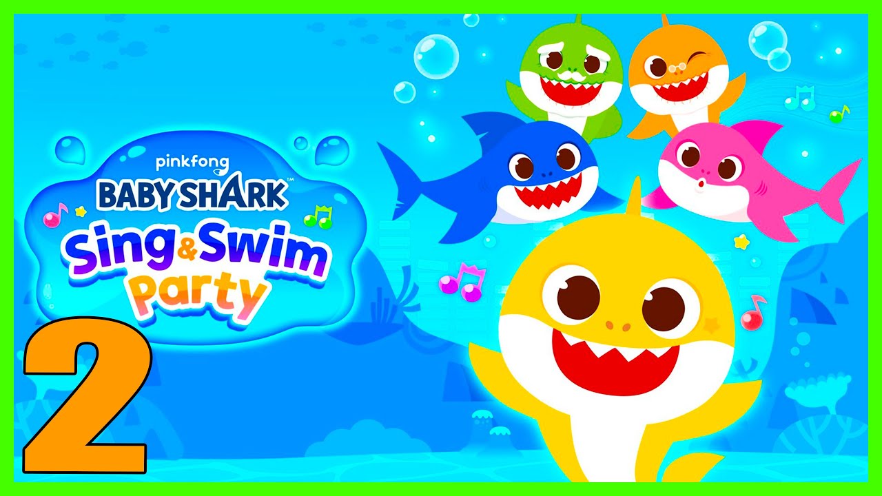 Baby Shark : Fiesta de cantar y nadar " Parte 2" Game Play - En Español ...