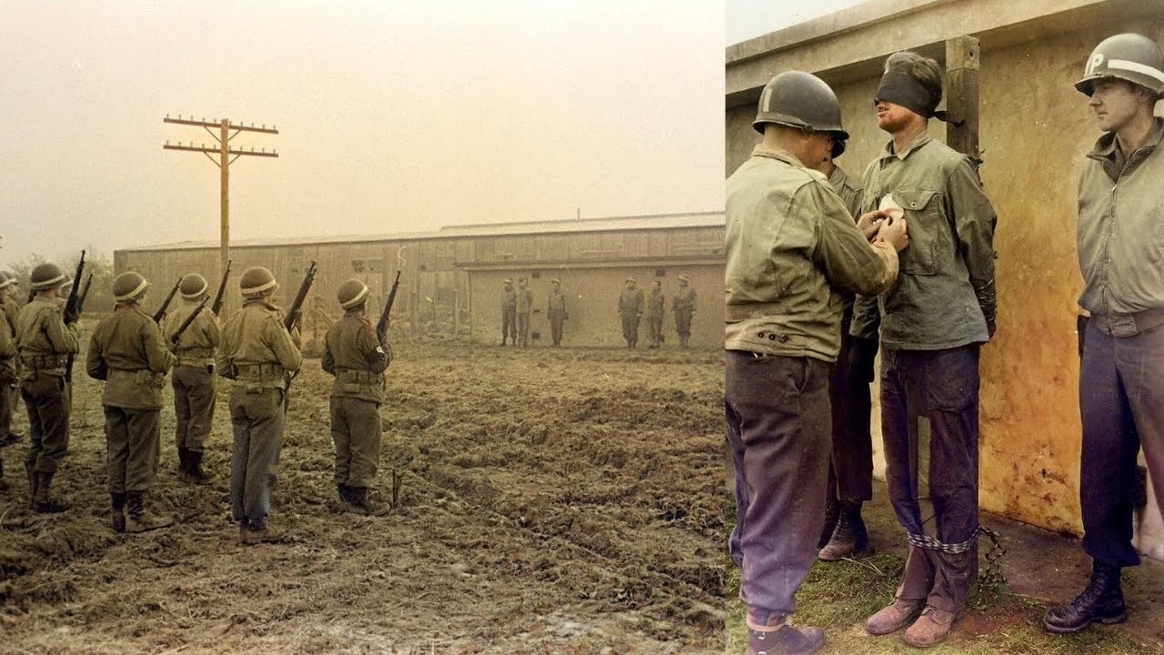Execution Of The German Spy Who Was Shot By A Huge Firing Squad - YouTube